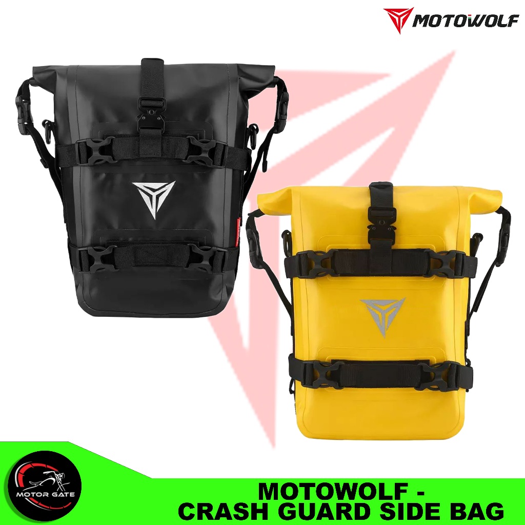 MOTOWOLF CRASHGUARD SIDE BAG FOR MOTORCYCLES | Shopee Philippines