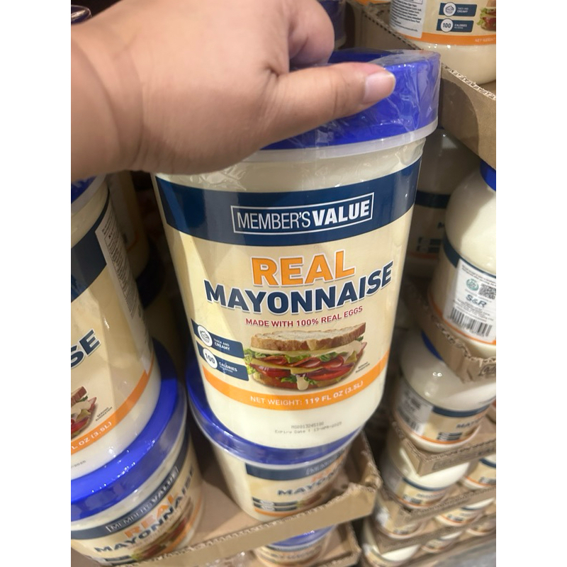 Member’s Value Real Mayonnaise 3.5L | Shopee Philippines