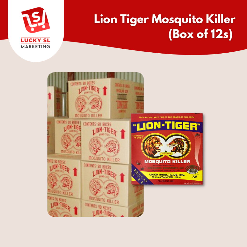 Lion Tiger Katol Regular (Box of 12s) | Shopee Philippines