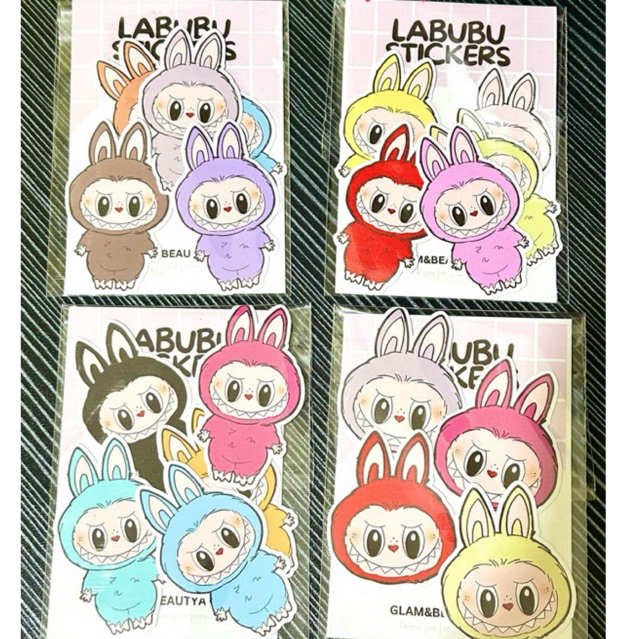 Labubu sticker Labubu inspired stickers | Shopee Philippines