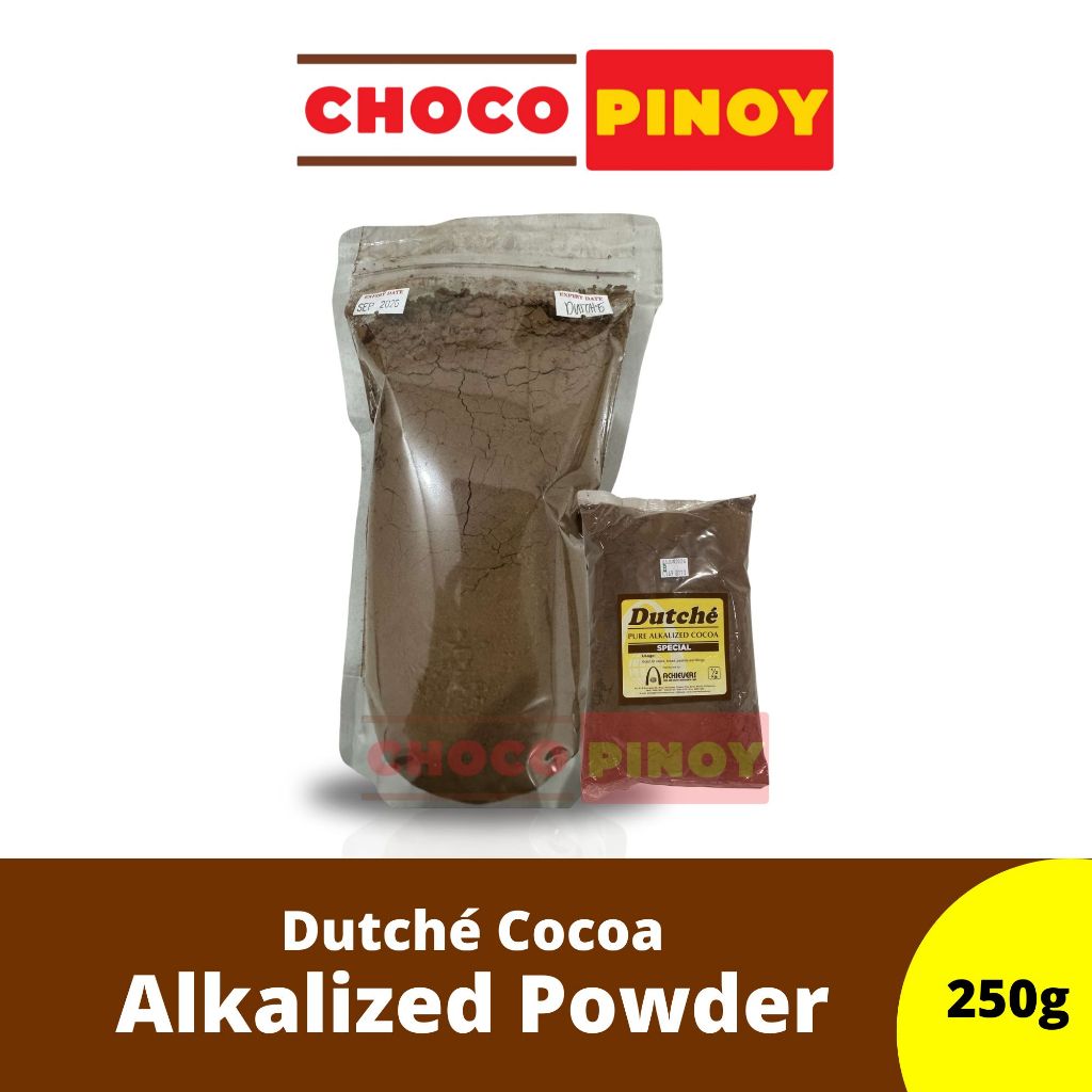 REPACKED 250g Choco Pinoy Dutche Pure Alkalized Cocoa Powder | Shopee ...