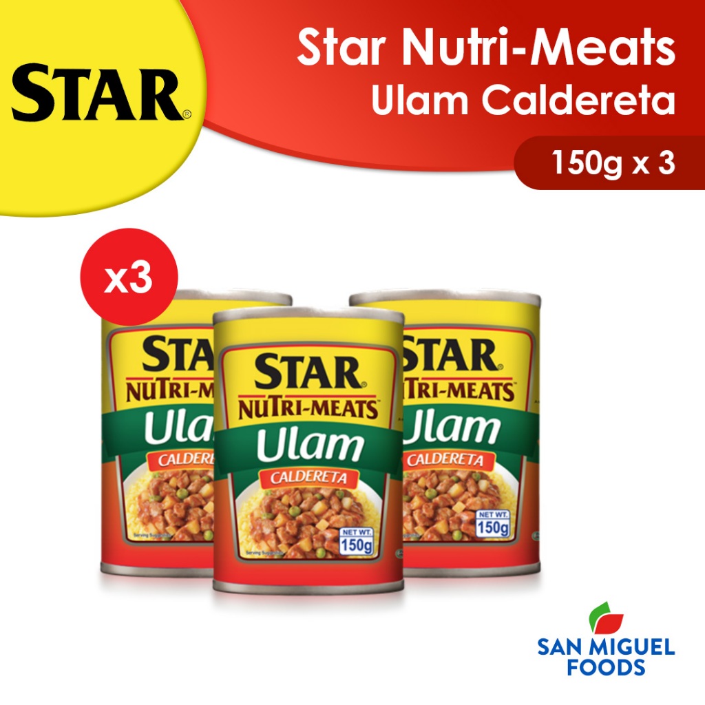 Star Nutri-Meats Ulam Caldereta (150g) Set of 3 | Shopee Philippines