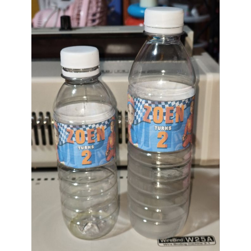 Customized Label Sticker for bottles 350ml and 500ml free layout min ...
