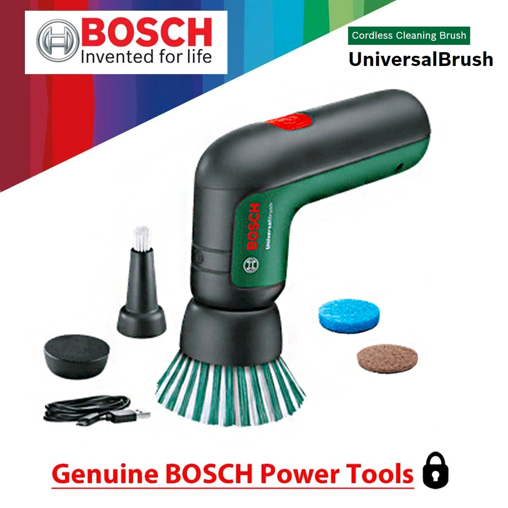 Bosch Power Scrubber Cordless Cleaning Brush, UniversalBrush, 3.6V ...