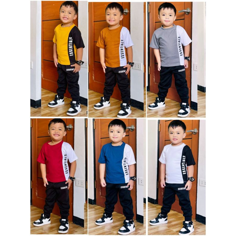 COMBI ESSENTIALS TERNO JOGGER/COTTON WAFFLE-TERRY BRUSH FABRIC/2 SIZES ...