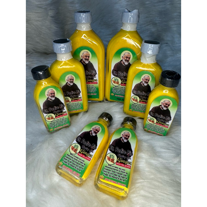 Padre Pio ginger Liniment | Shopee Philippines