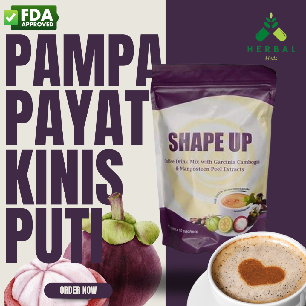 Legit Shape Up Coffee 10 sachets per pouch New Packaging slimming ...