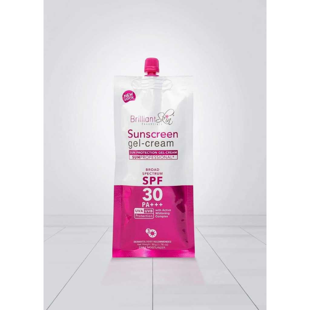 AUTHENTIC BRILLIANT SKIN SUNBLOCK CREAM 50G | Sunscreen Gel Cream 50g ...