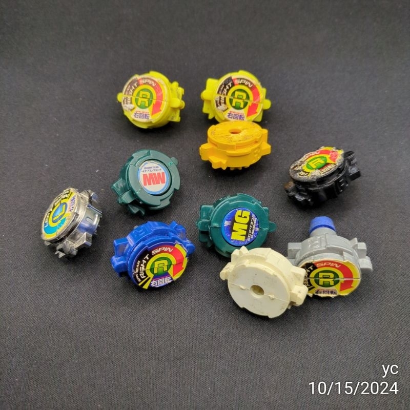 Beyblade First Gen/Bakuten Shoot Spin Gear Parts (2) Takara | Shopee ...