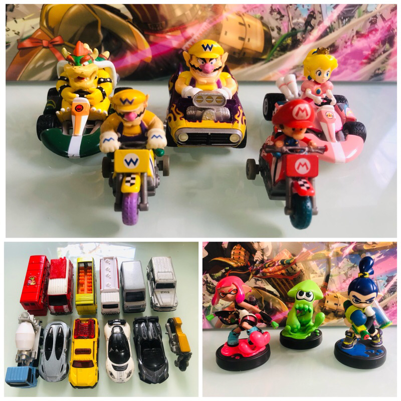 Nintendo Mario Kart / Splatoon Gaming Figure, Mini Cooper & Tomika x ...