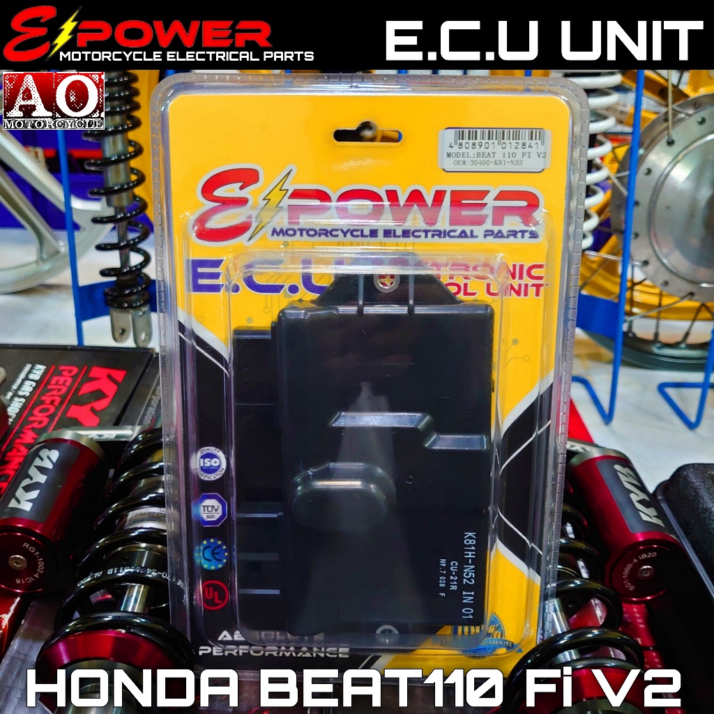 E POWER ECU Engine Control Unit for HONDA Beat110 Fi V2 - Cash On ...