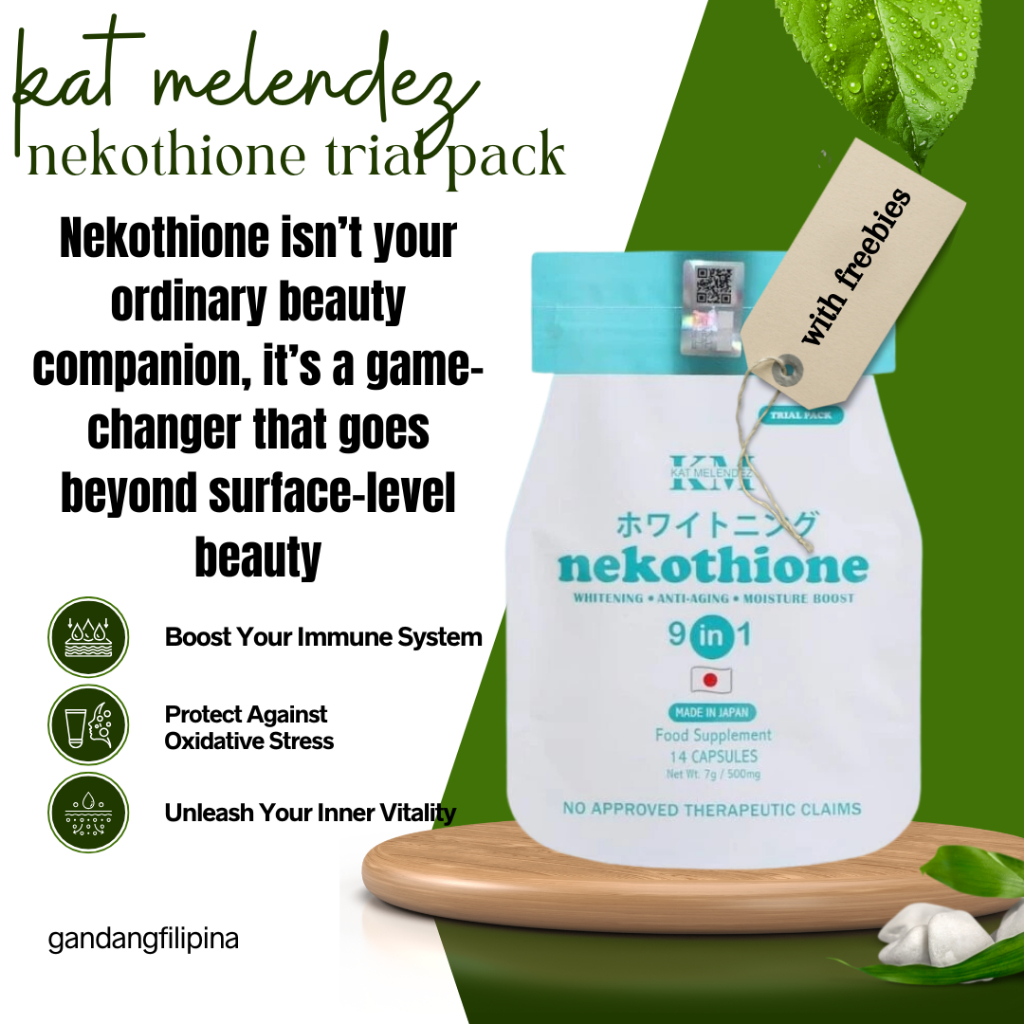Neko by Kat Melendez NEKOTHIONE TRIAL PACK 14 Capsules | Shopee Philippines