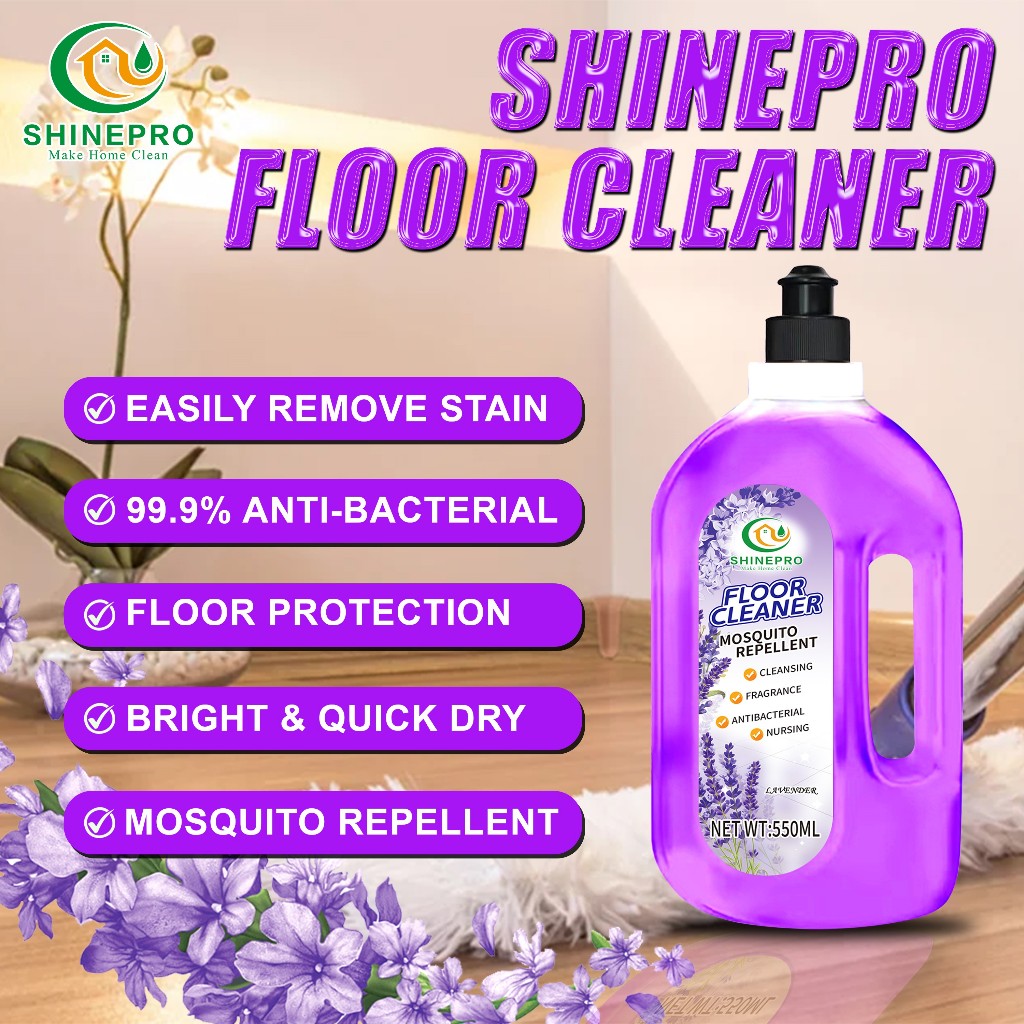 Buy 1 get 2 Shinepro Floor Cleaner with mosquito repellet, 99.9 ...
