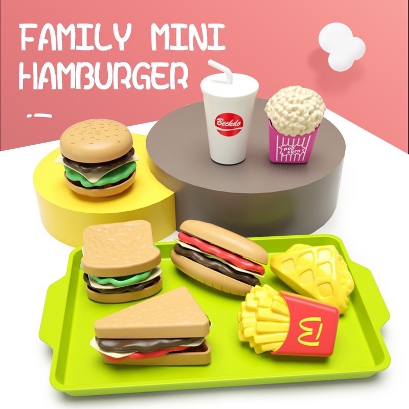 27PCS Kids Simulation Food Kitchen Toy Pretend Play Cooking Toys ...