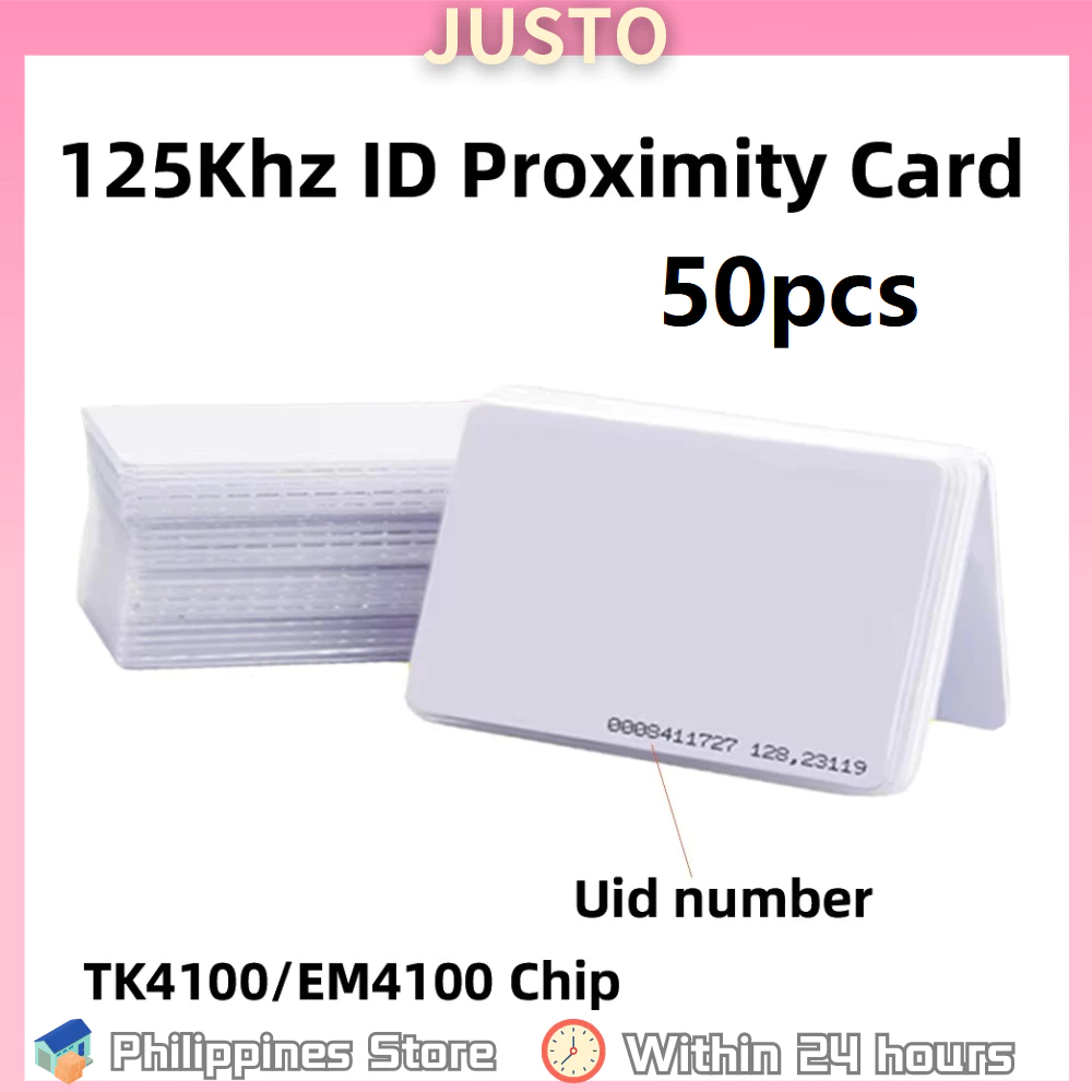 50 pieces Intelligent Proximity EM4100 125kHz RFID Proximity Card ...
