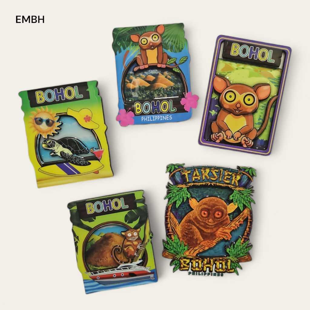 BOHOL Emboss Magnet 3D Philippine Souvenir | Shopee Philippines