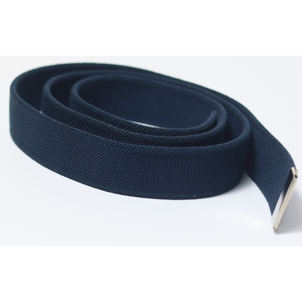 GARRISON BELT STRETCHABLE GARTERIZED BLUE WITH FREE METAL | Shopee ...