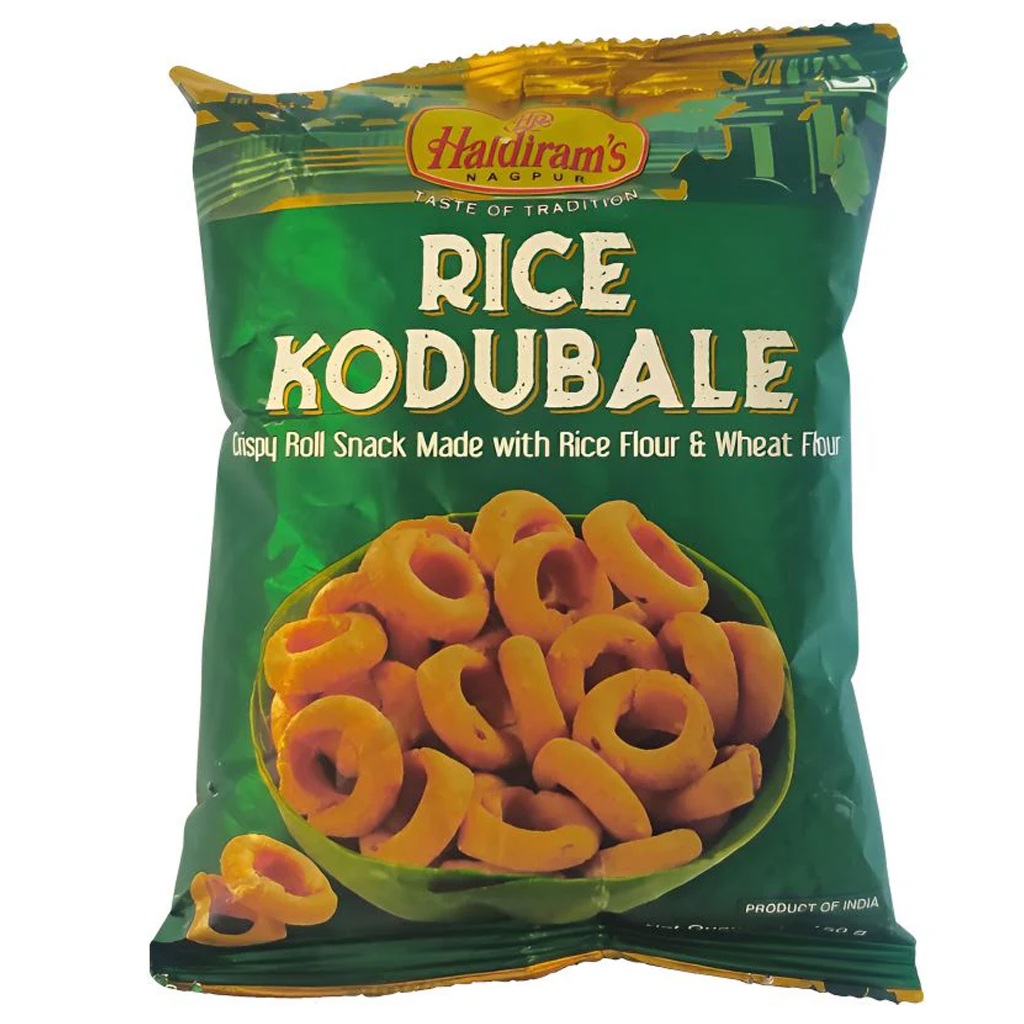 Haldiram Rice Kodubale Snack - Crispy Roll Snack Made with Rice and ...