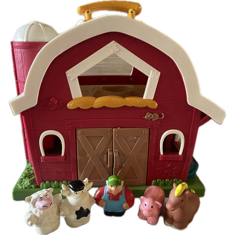 Battat Big Red Animal Barn Playset | Shopee Philippines