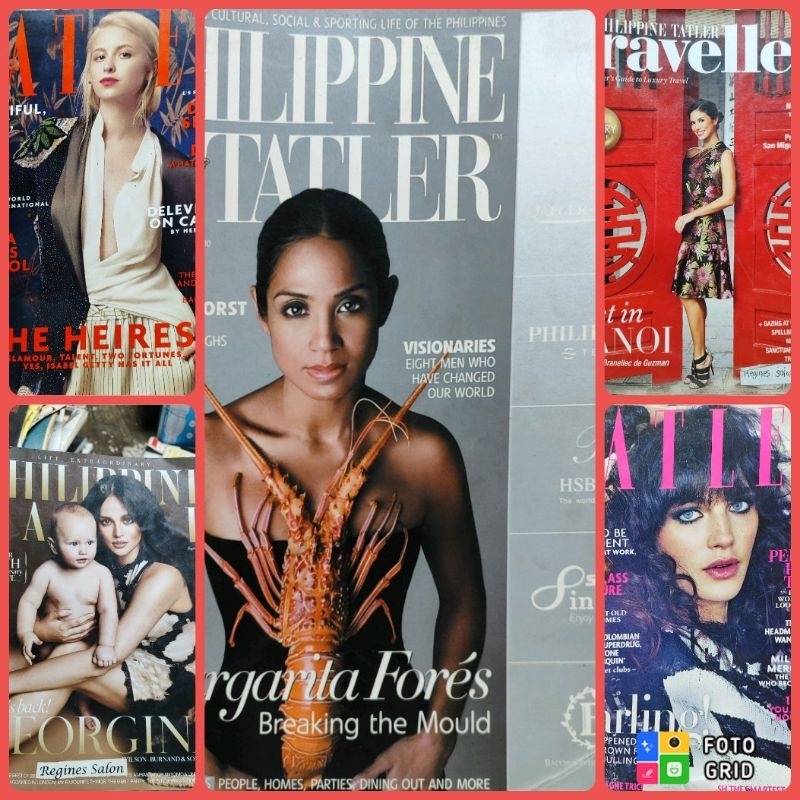 Vintage Fashion Magazines (Phil Tatler) 10/18c | Shopee Philippines