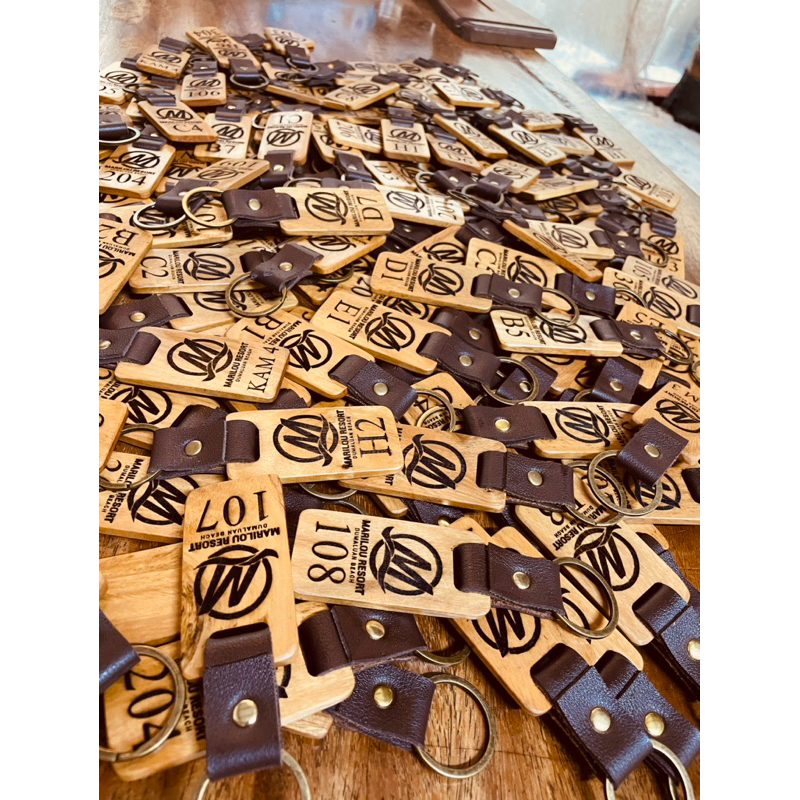 Personalized Wooden Keychains | Shopee Philippines