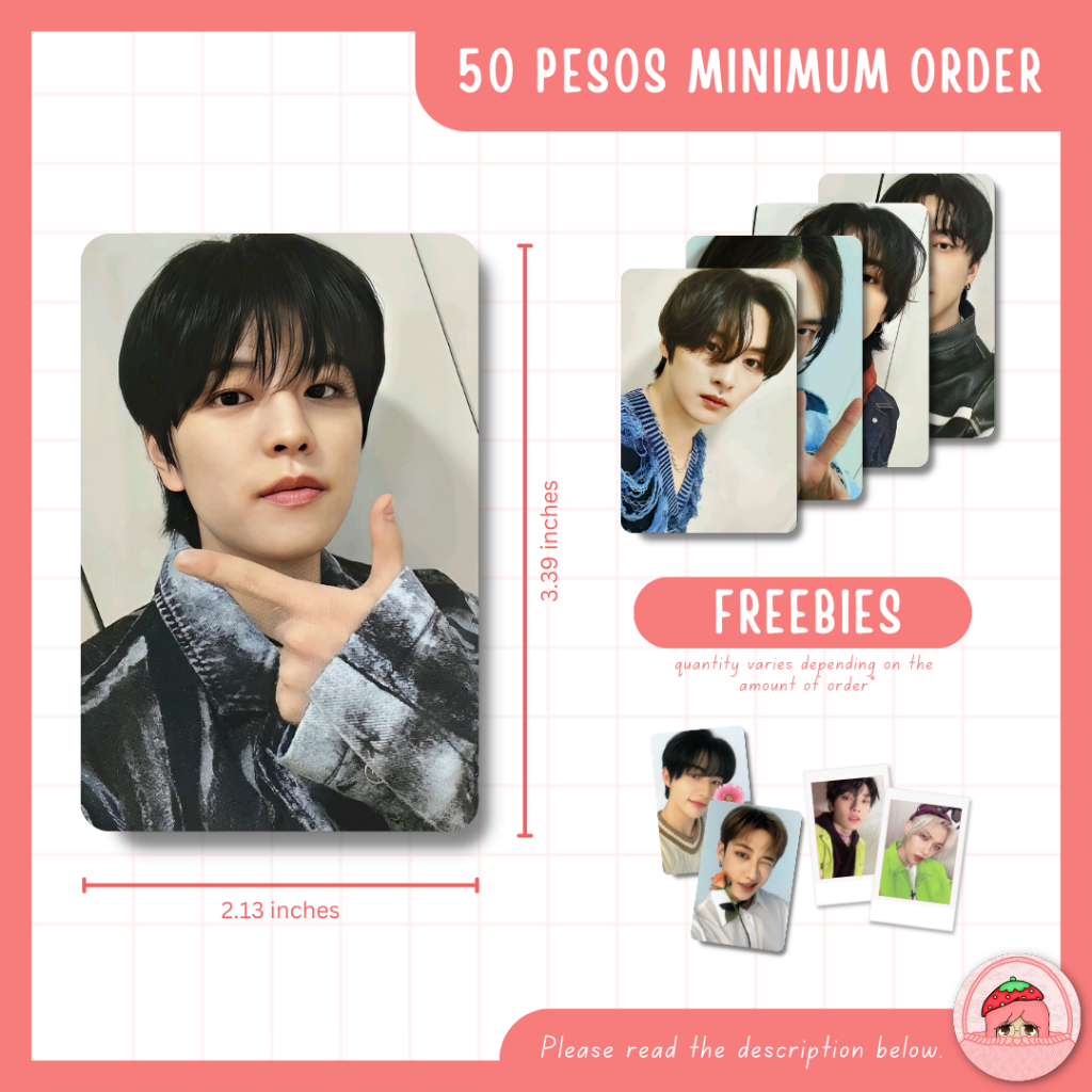 SKZ 'ATE' ALBUM MUSIC KOREA POB PC PHOTOCARD UNOFFICIAL FANMADE PRINT ...