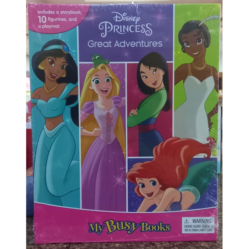 D Princess Great Adventures My Busy Books | Shopee Philippines