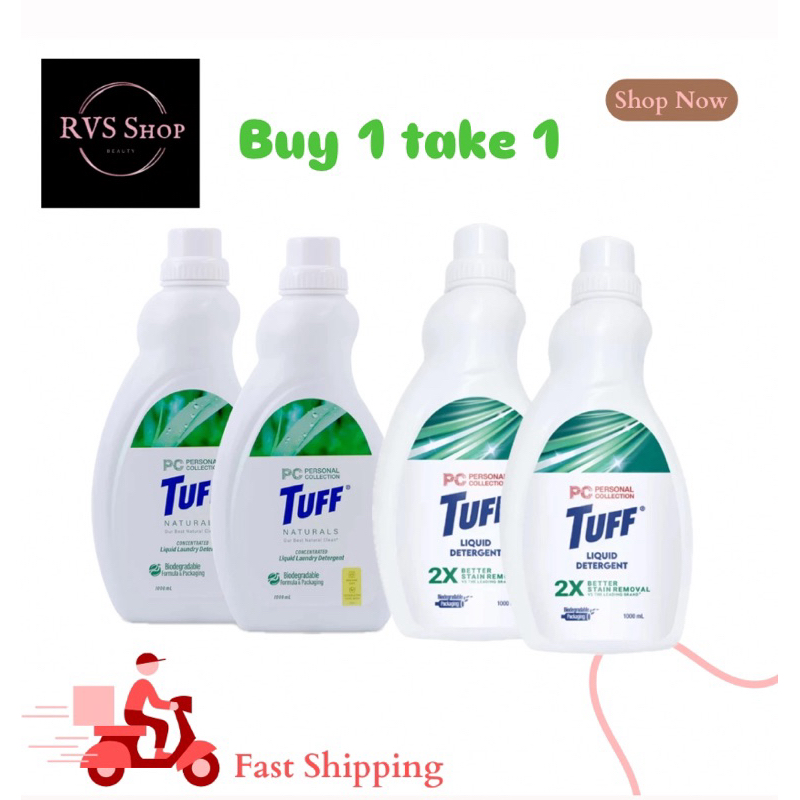 tuff LIQUID LAUNDRY DETERGENT 1000 ML - BUY 1 TAKE 1 | Shopee Philippines