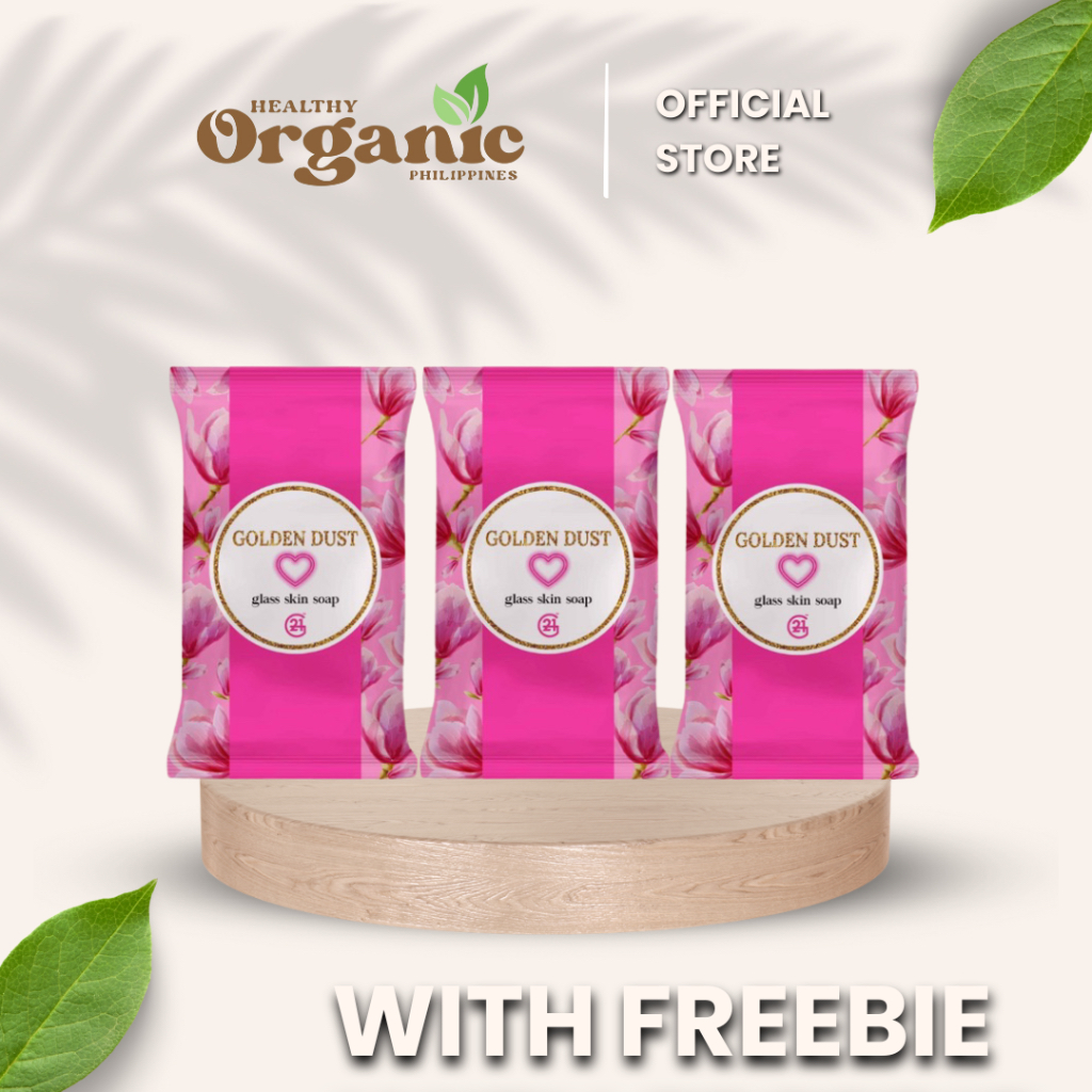 G21 Mini Golden Dust Soap Kojic Whitening Flawless Face Body Glass Skin ...