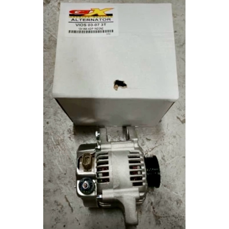 GTX 27060-21030 ALTERNATOR ASSEMBLY VIOS 03-07 (3T) TOYOTA 12V. 85AMP 4 ...