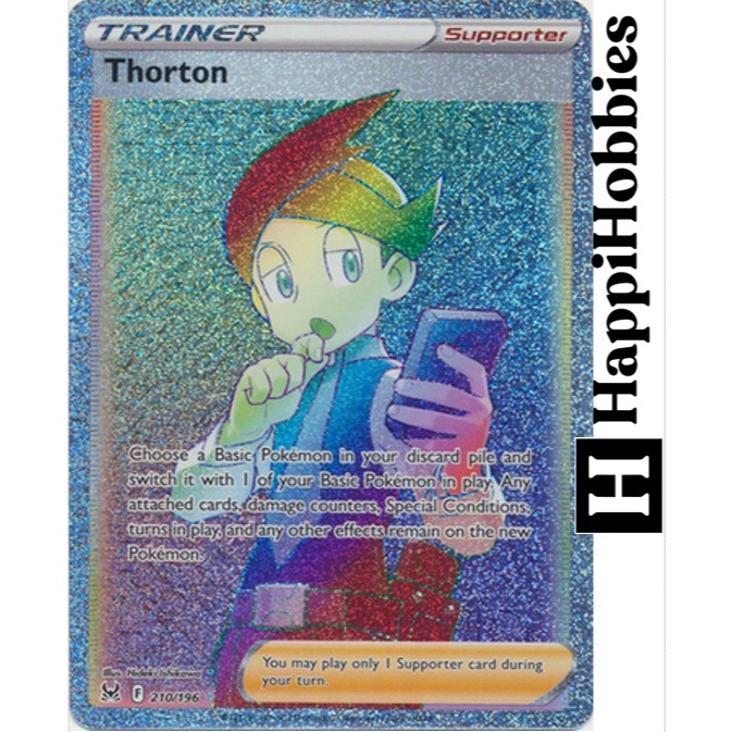 Thorton - 210/196 - Hyper Rare | POKEMON TCG: Lost Origin | Shopee ...
