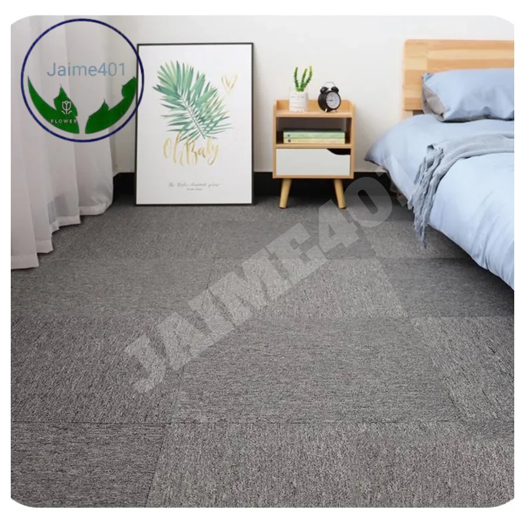 JAIME401 1PC Office Floor Mats Rug Carpet Tiles Noise Prevention Self ...
