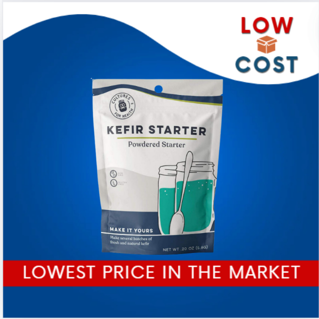 LowCost PH| Cultures for Health, Kefir Powdered Starter, 0.2 oz (5.6 g ...