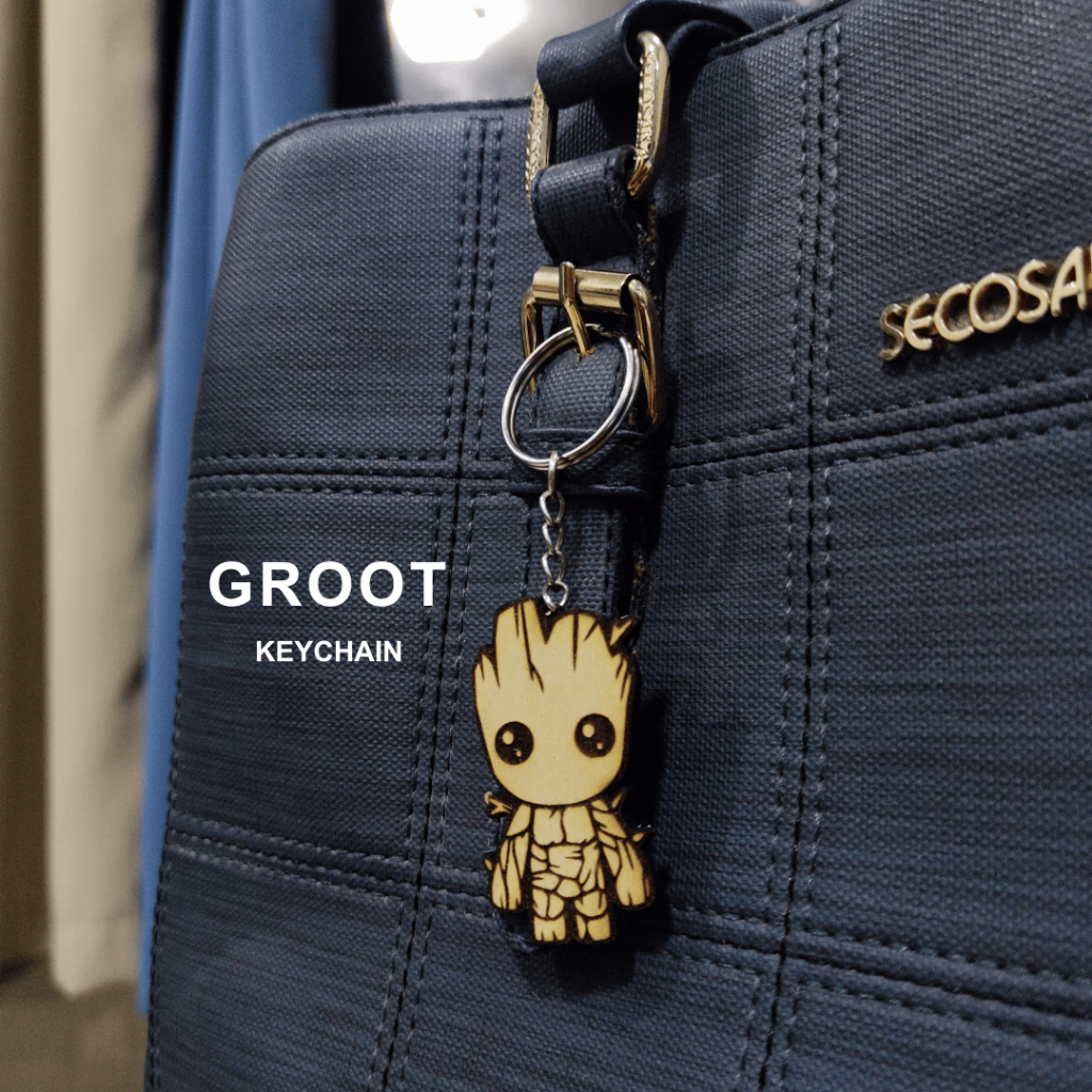 Groot Wooden Keychain | Shopee Philippines