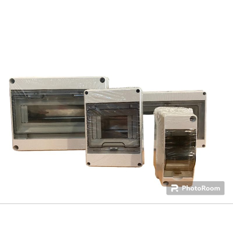 MCB waterproof distribution panel box 2 ,3, 5,8,12 ways | Shopee ...