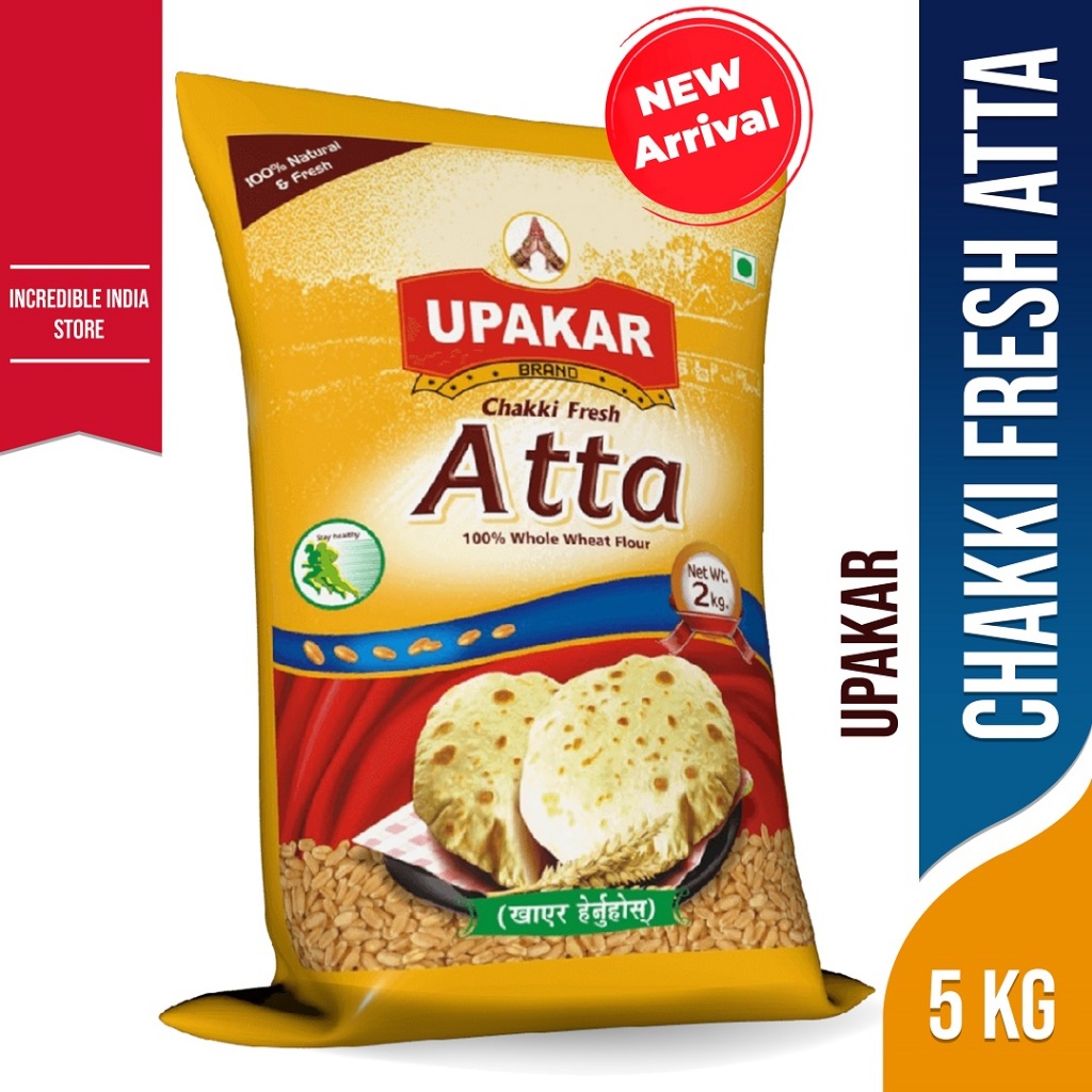 Upakar Chakki Fresh Atta 5kg | Shopee Philippines