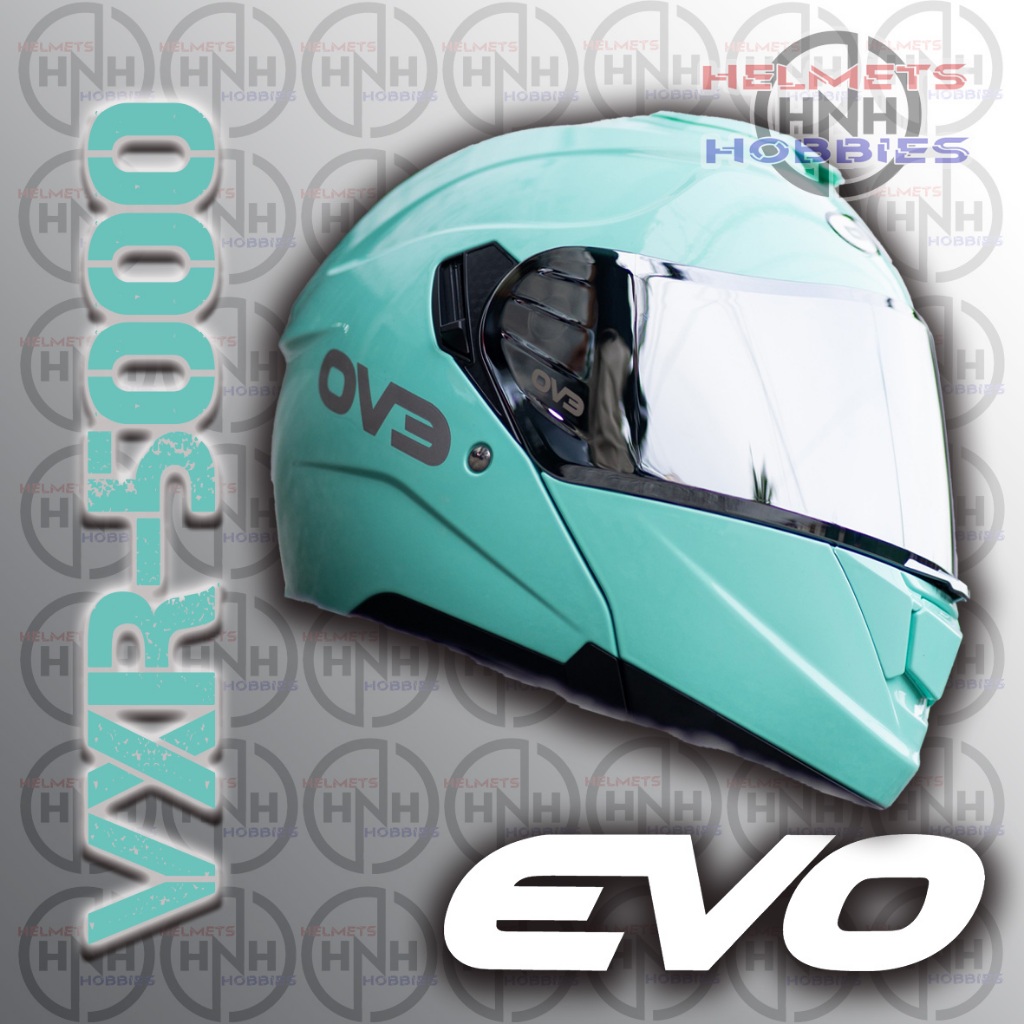 EVO DUAL VISOR MODULAR FULL FACE HELMETS | Shopee Philippines