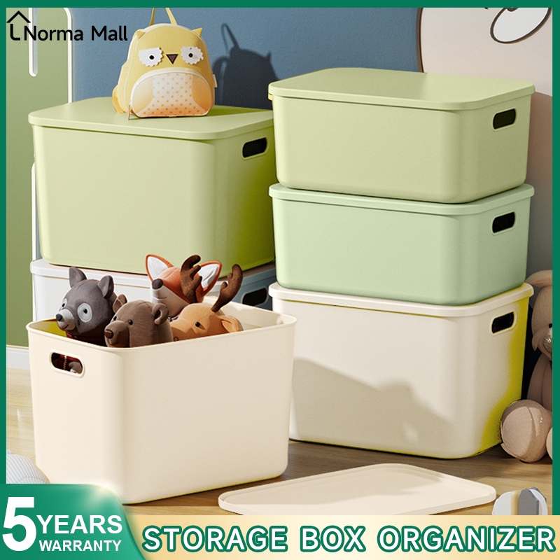 Norma Foldable Storage Box Organizer With Cover Plastic Container ...