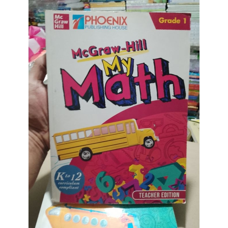 MCGRAW-HILL MY MATH grade 1 TEACHER EDITION (brandnew | Shopee Philippines