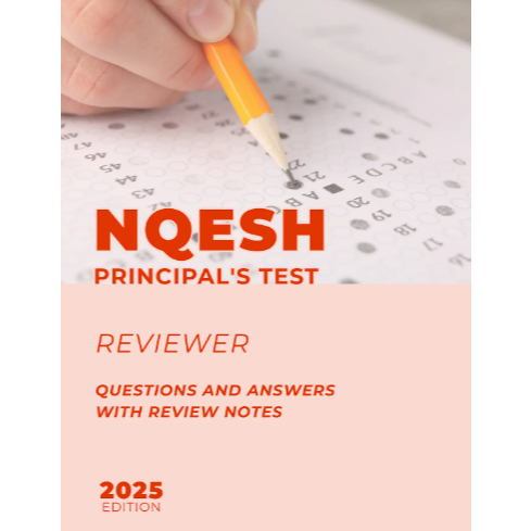 NQESH Reviewer: 2025: Notes and Mock Exam for the Principal's Exam ...
