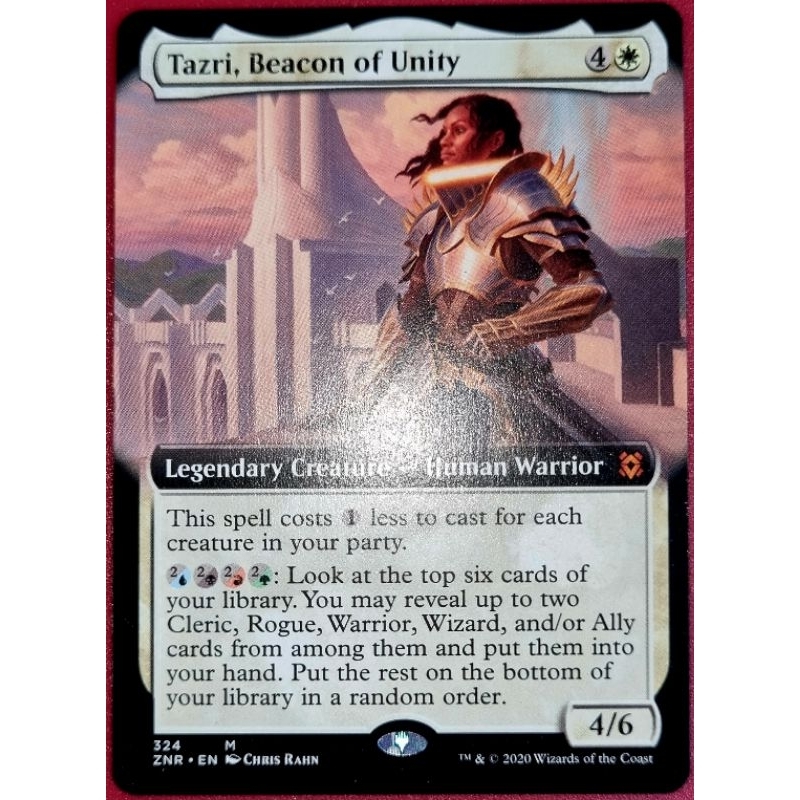 Tazri, Beacon of Unity ZNR (Extender Art)(Nonfoil) | Shopee Philippines
