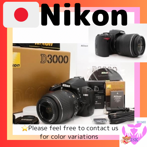 Nikon D3000 Lens Kit D3000LK direct from japan used Nikon digital SLR camera D3000 body D3000 ...