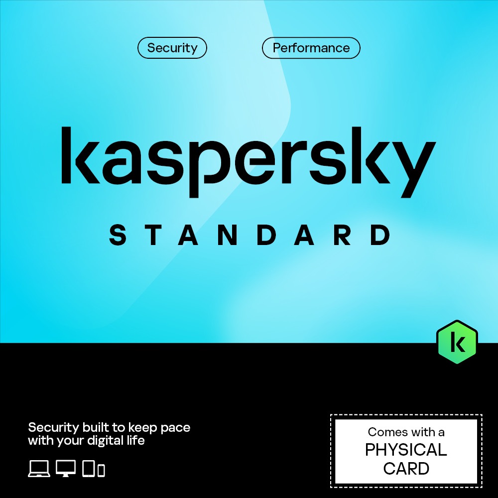 [NEW KASPERSKY STANDARD GOOD FOR 1 YEAR] Physical Card | Shopee Philippines