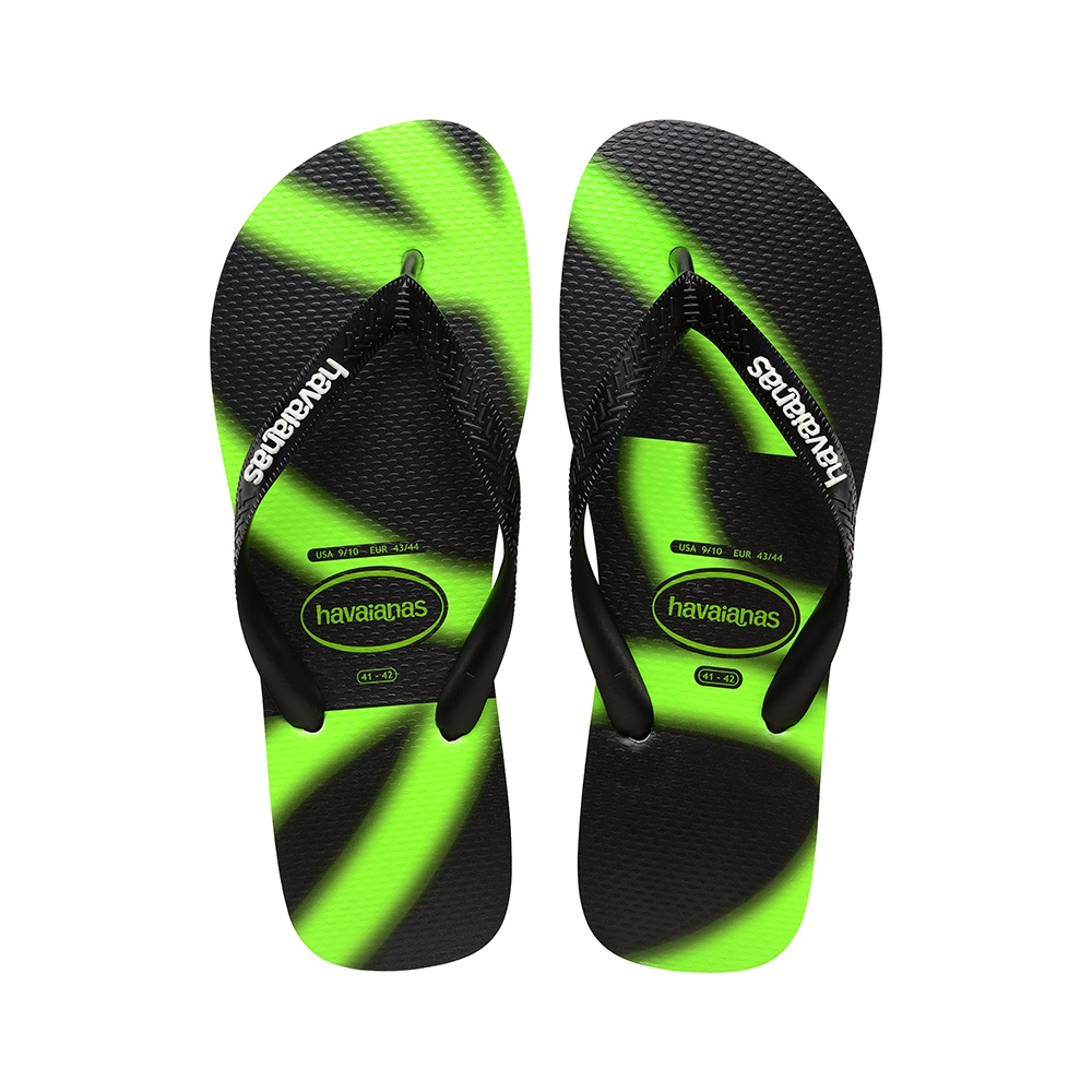 Havaianas Top Graf Black/Green | Shopee Philippines