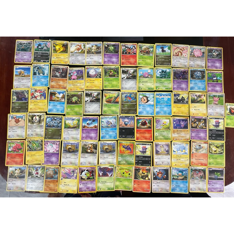 Pokemon Trading Cards 73pcs Bundle Lot | Shopee Philippines