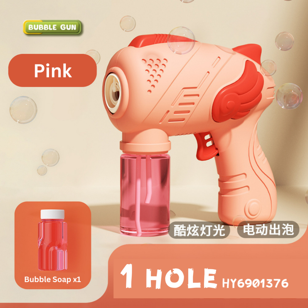 Children Kids Handheld Bubble Gun Bazooka Blaster - Outdoor Toy for ...