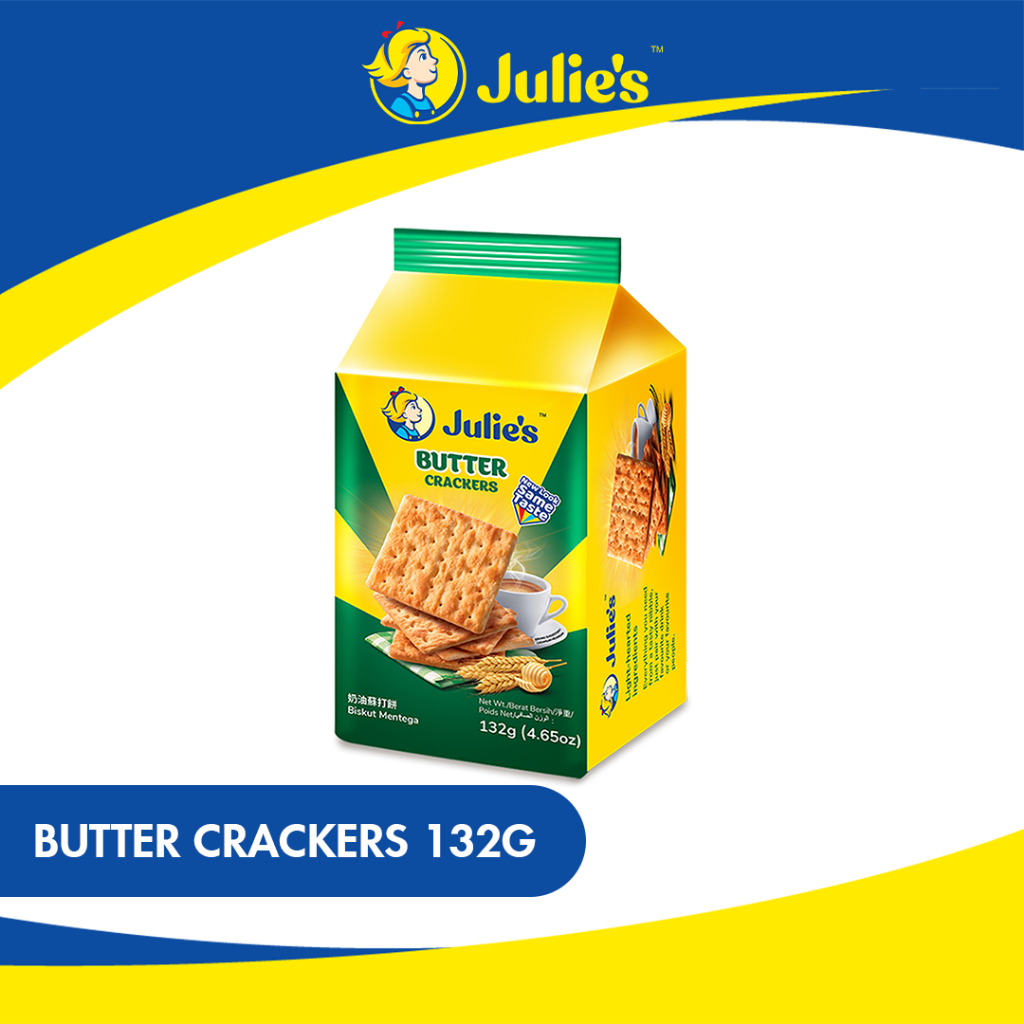 Julie's Butter Crackers 132g | Shopee Philippines