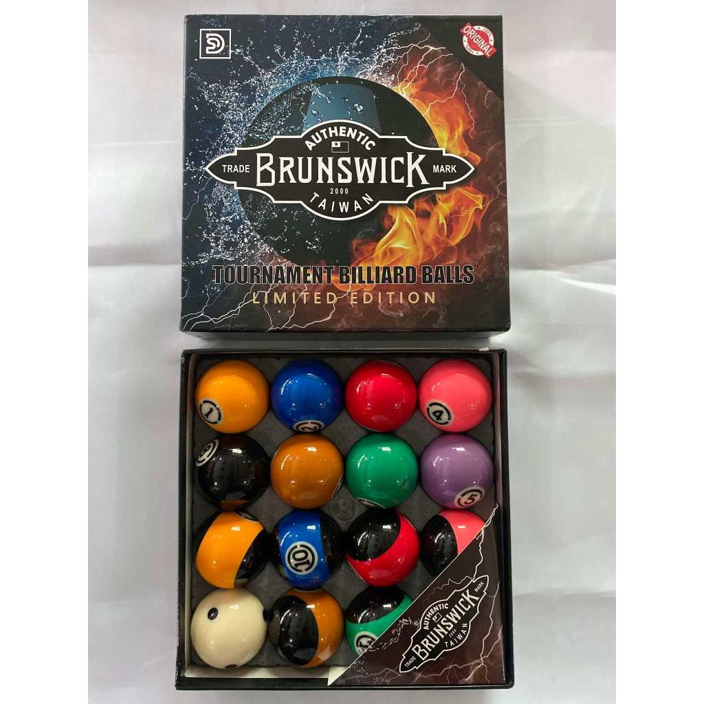 Brunswick Billiard Ball Standard size Original / Bola ng bilyaran ...