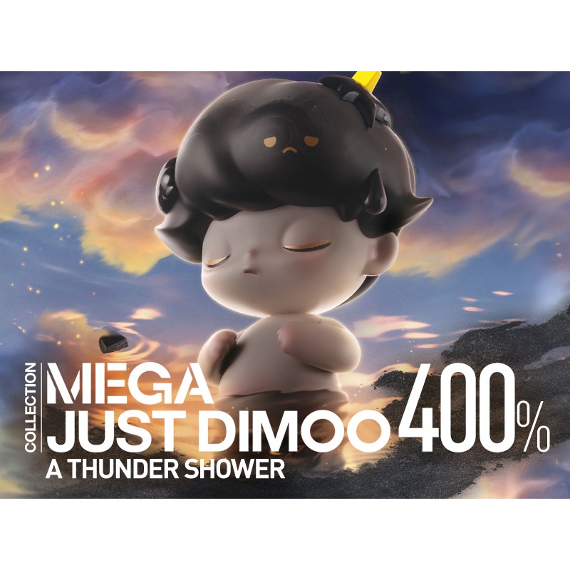 【Direct from Japan】POP MART MEGA Collection JUST DIMOO 400% A Thunder ...