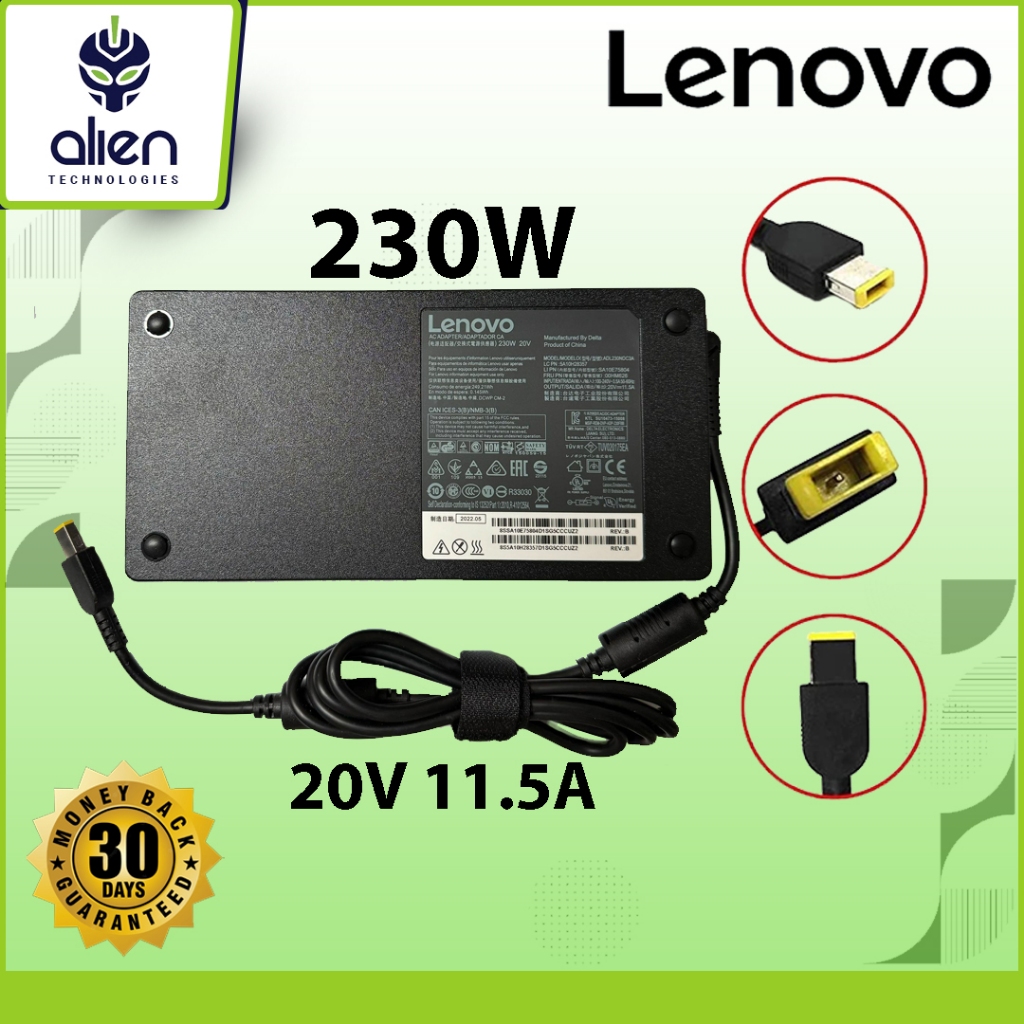 Lenovo Laptop Charger 20V 11.5A for ADL230NDC3A ADL230SCC3A PA-1231 ...